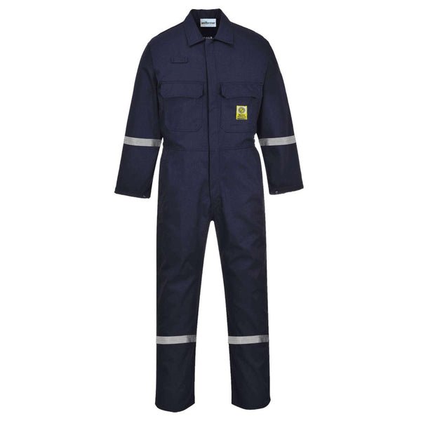 BPCL Uniform Inherent FR Coverall - Navy Blue